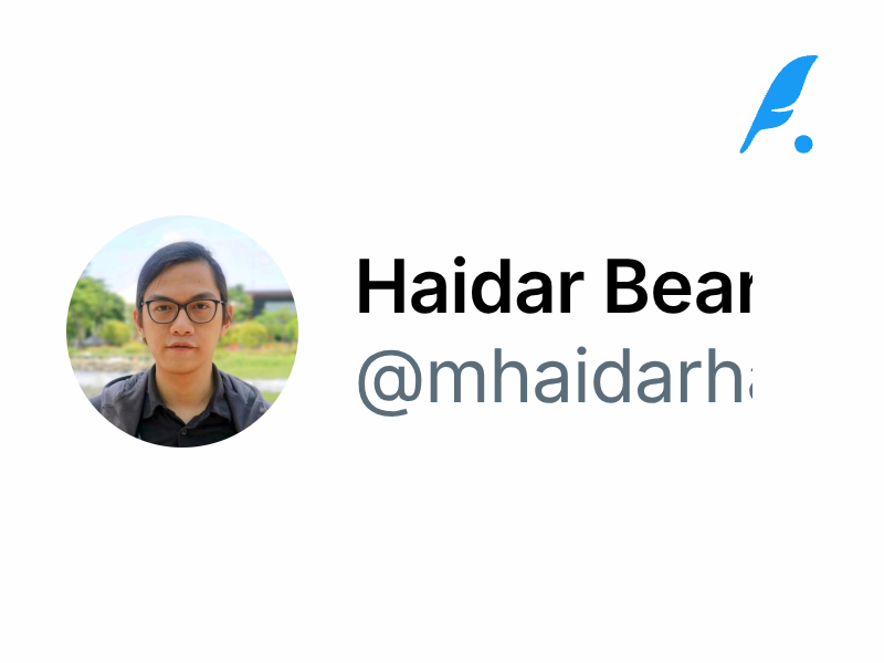 Haidar Bearmentor.com (@mhaidarhanif)
