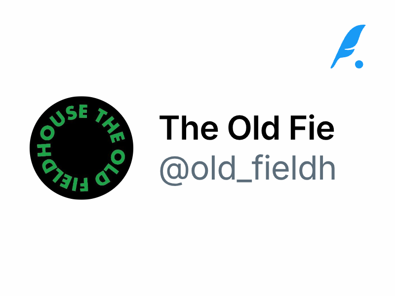 The Old Fieldhouse (@old_fieldhouse)