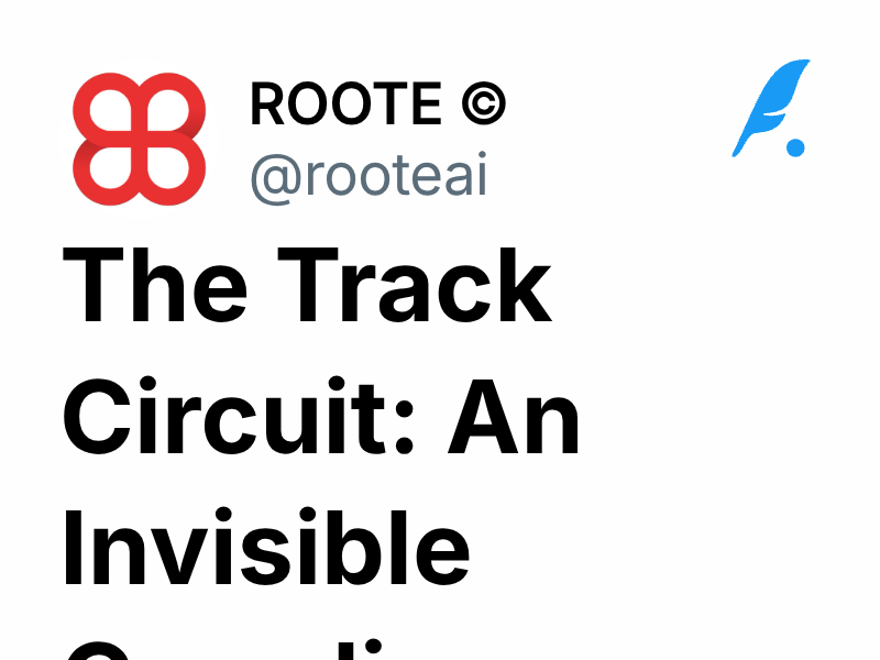 The Track Circuit: An Invisible Guardian | ROOTE