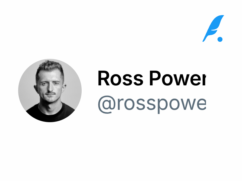 Ross Power (@rosspower)
