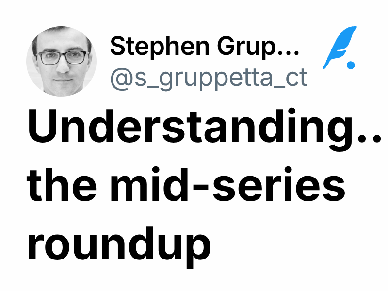 Understanding… the mid-series roundup | Stephen Gruppetta