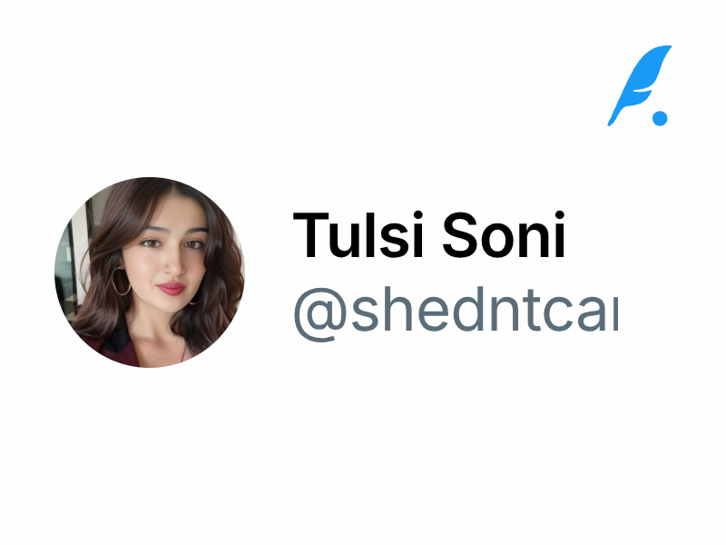 Tulsi Soni (@shedntcare_)