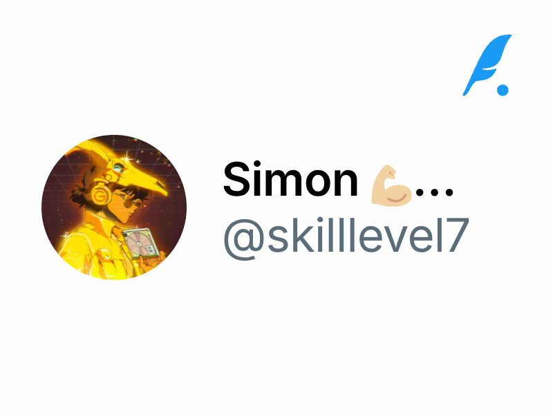 Simon 💪🏼🐻🕹 (@skilllevel7)