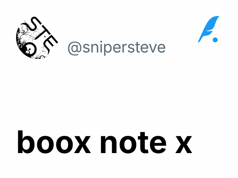 boox note x | 伊珊进