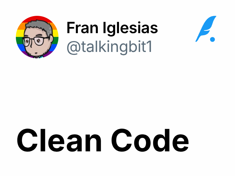 Clean Code | Fran Iglesias