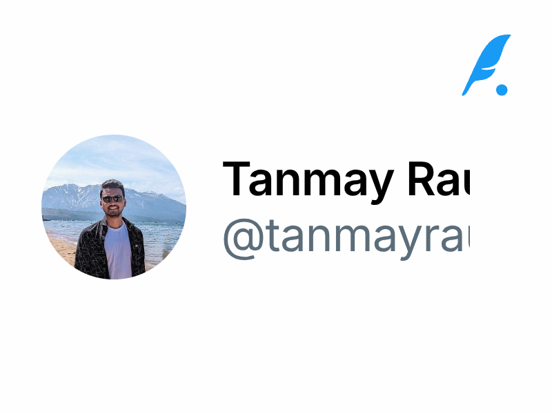 Tanmay Rauth (@tanmayrauth)