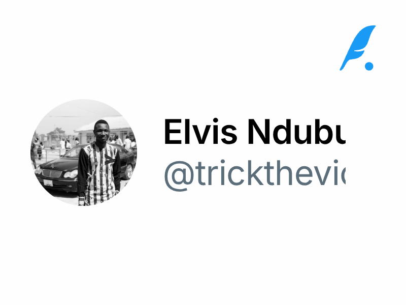 Elvis Ndubuisi (@trickthevick)