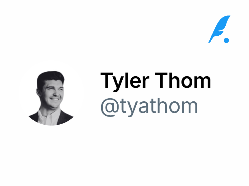 Tyler Thomas (@tyathom)