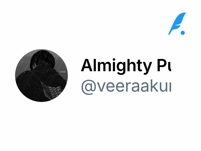 Almighty Push (@veeraakurilil)