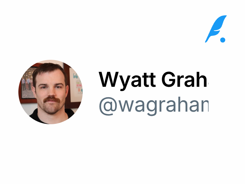 Wyatt Graham (@wagraham)