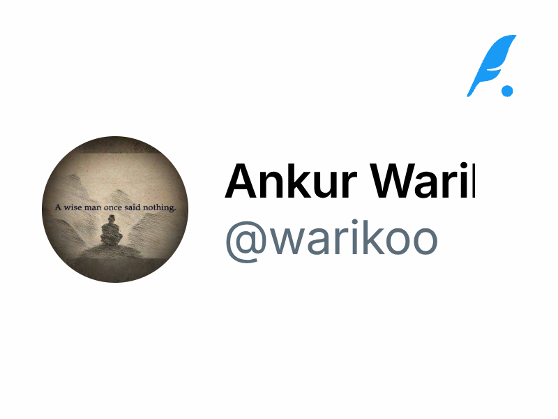 Ankur Warikoo (@warikoo)