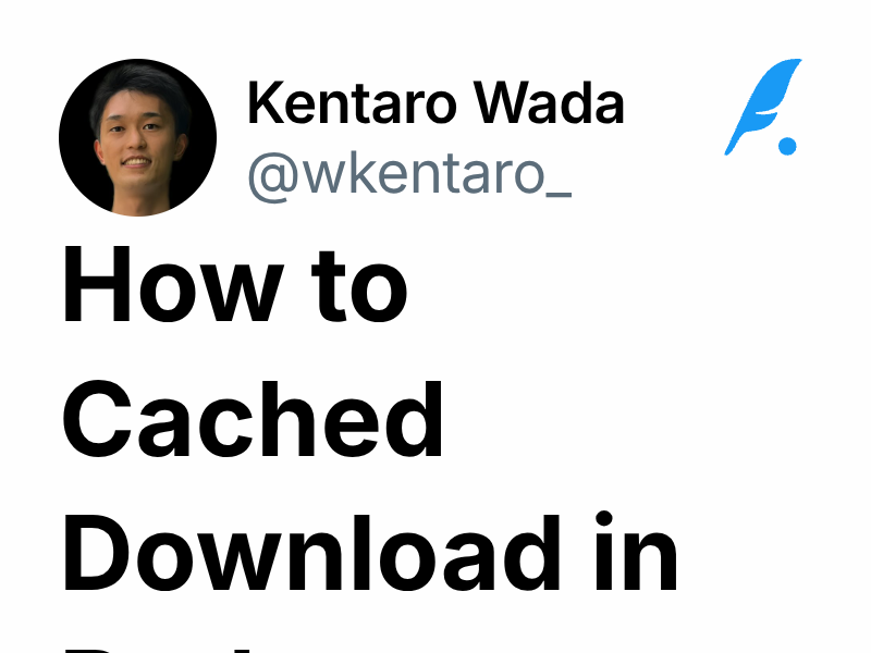 How to Cached Download in Python | Kentaro Wada