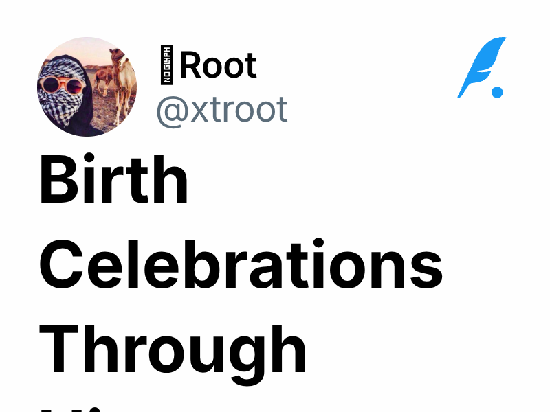 Birth Celebrations Through History | Root
